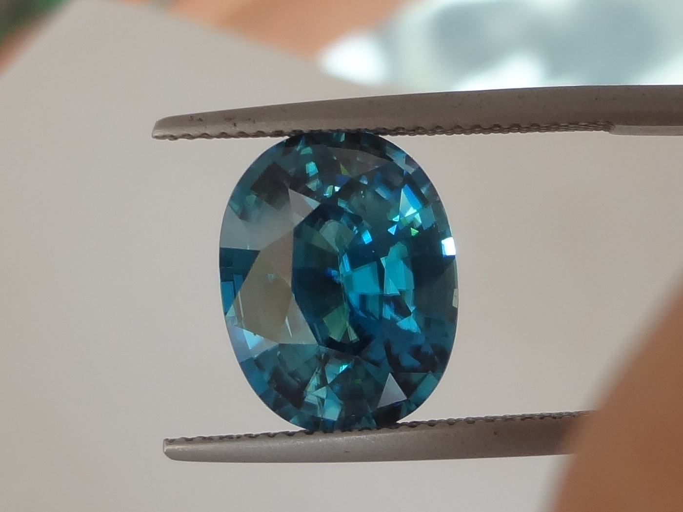 Zircon: Best Buy - Full Shine Extra Wide Natural Blue Zircon